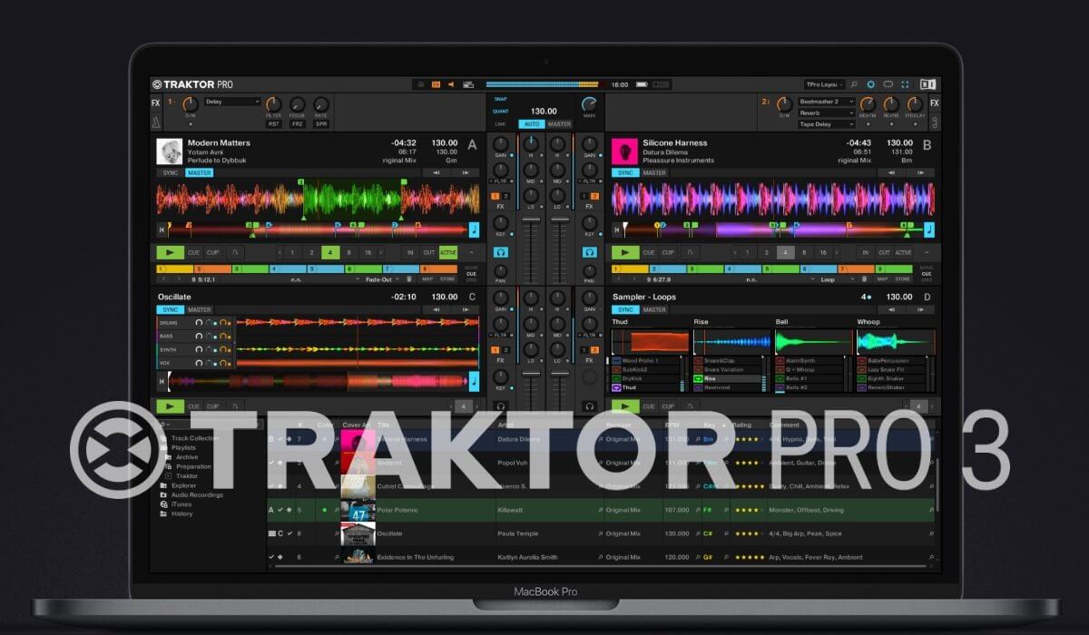 Nueva actualización de Traktor Pro agrega Beatport LINK y Beatsource ...