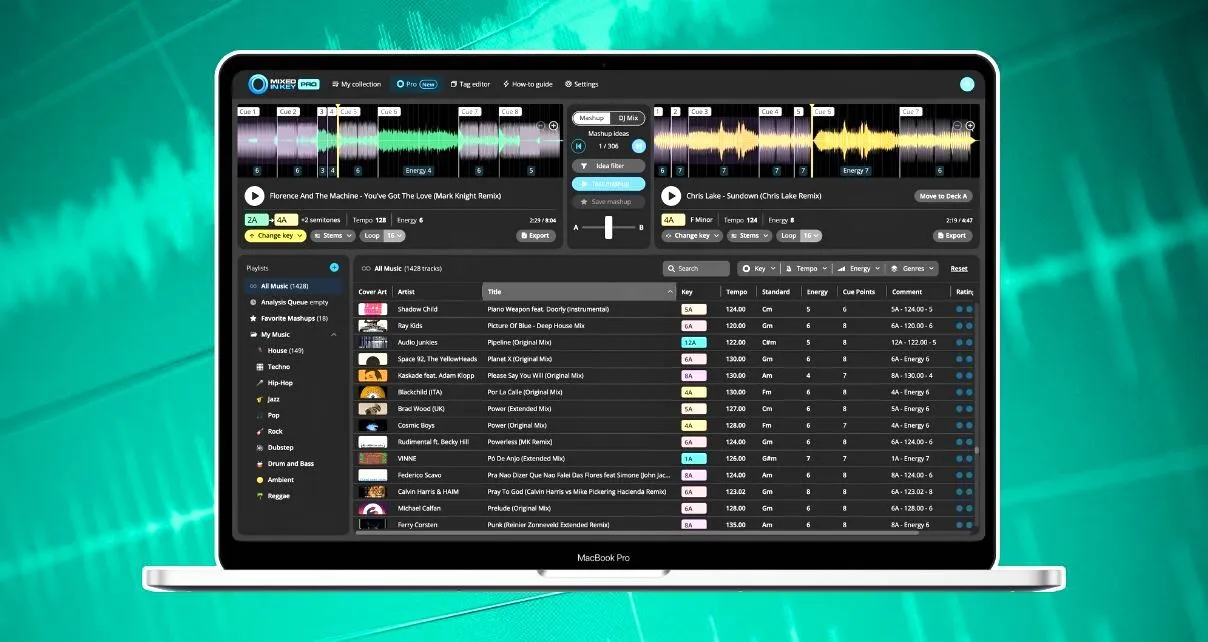 Grandes mejoras en la nueva versión de Mix In Key 11 Pro