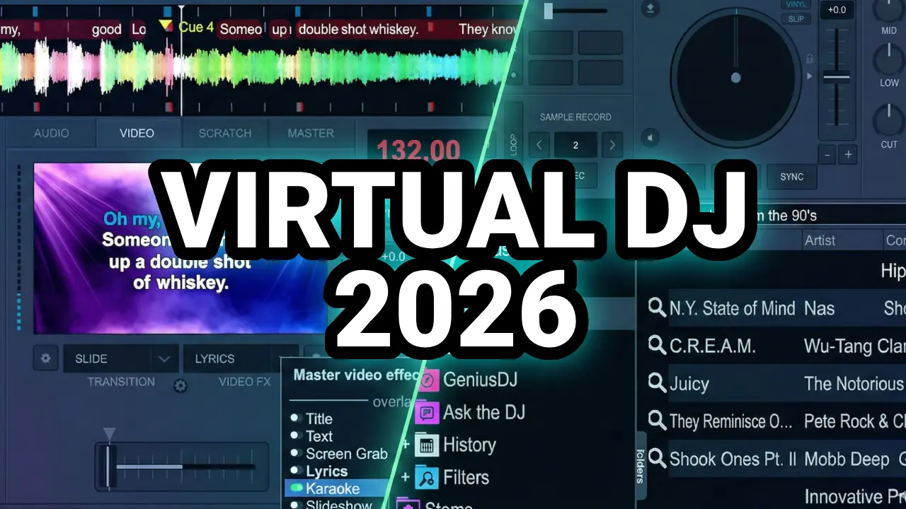 VirtualDJ 2026: IA, Lyrics y Nuevos Efectos Revelados